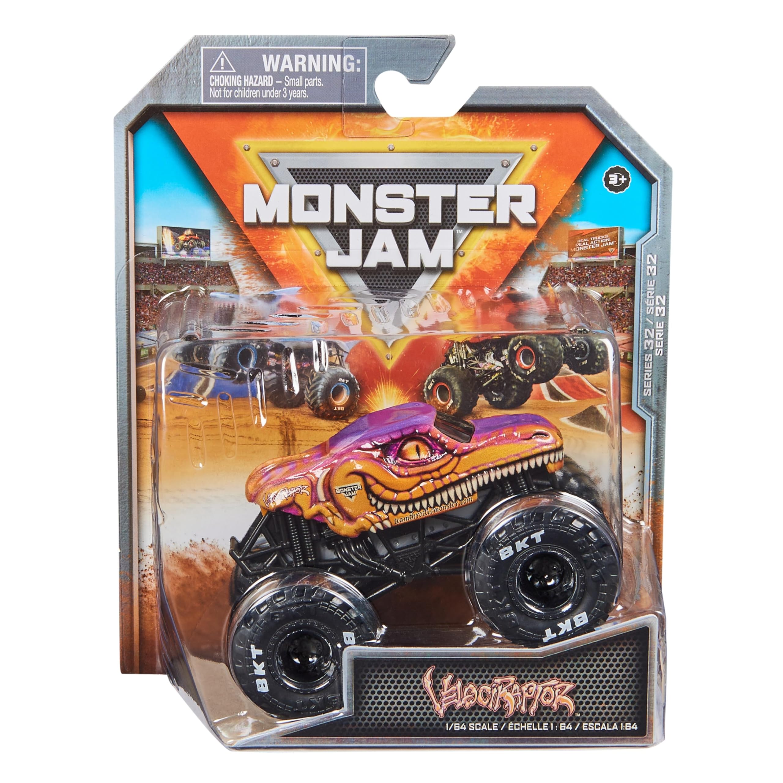 Official 1:64 Scale Die-Cast Monster Truck | Monster Jam
