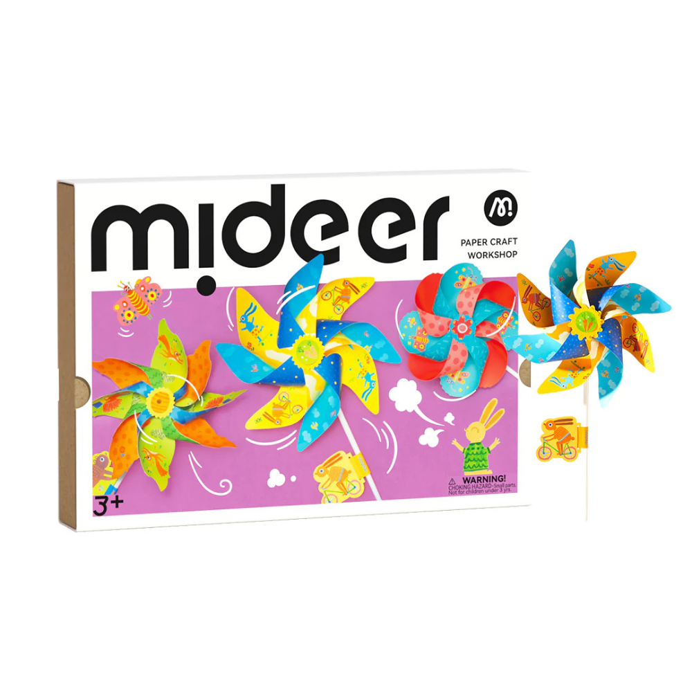 Origami Paper Craft Kit: Windmill Kingdom | Mideer