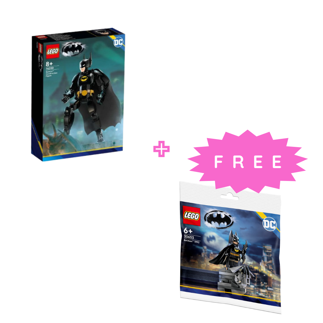 LEGO® DC Batman™ Construction Figure (76259) + LEGO® Batman 1992 Mini-