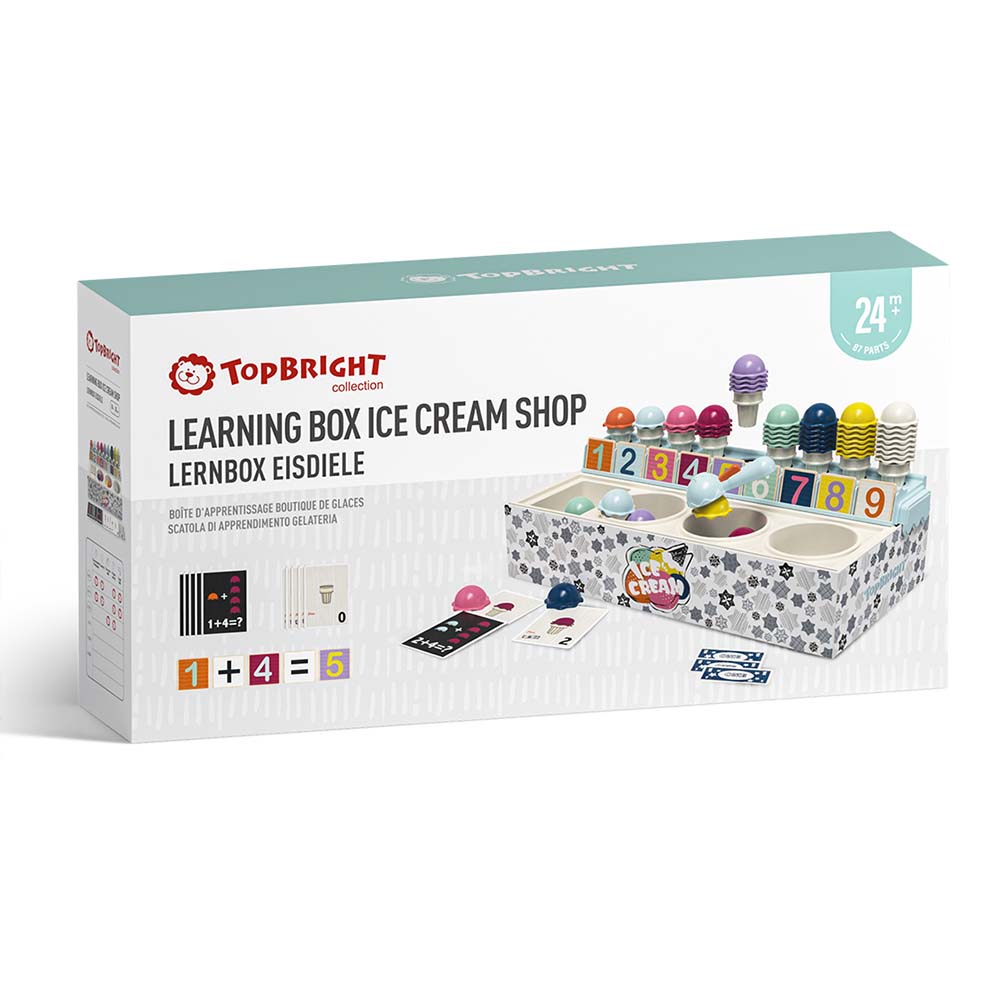 Ice Cream Shop Learning Box | Top Bright