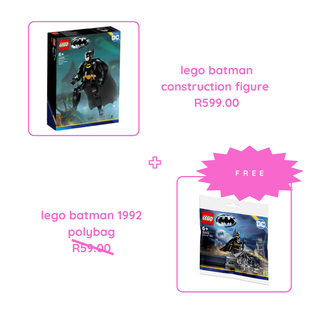 LEGO® DC Batman™ Construction Figure (76259) + LEGO® Batman 1992 Mini-